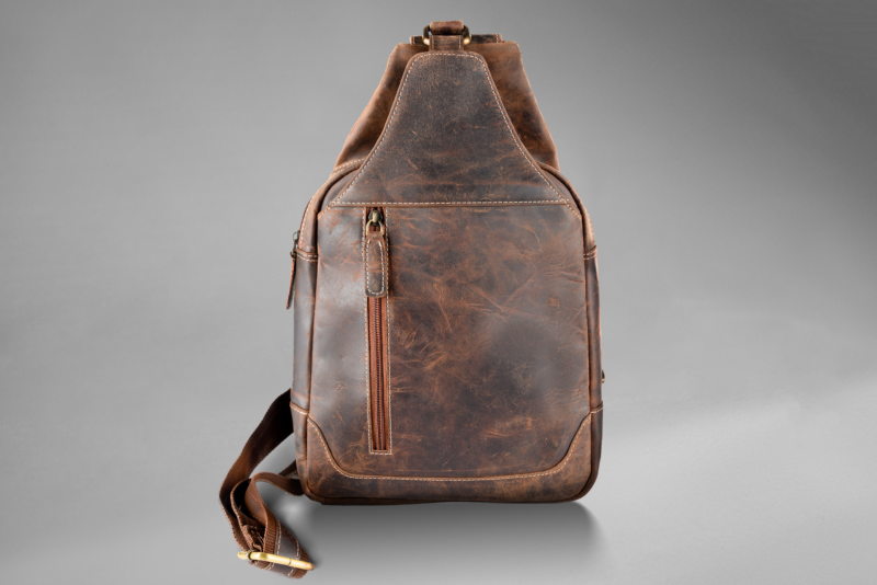 Elegant Leather Crossbody Bags for Men & Women | Iron Tailor
